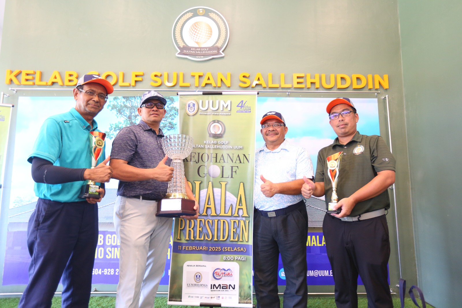 Dr. Zaim wins the UUM KGSS President’s Cup Golf Championship 2024 – UUM ...