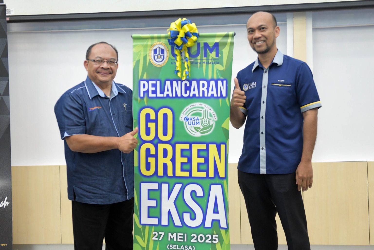Majlis Pelancaran Go Green EKSA UUM, Anugerah Sudut EKSA Terbaik dan ...