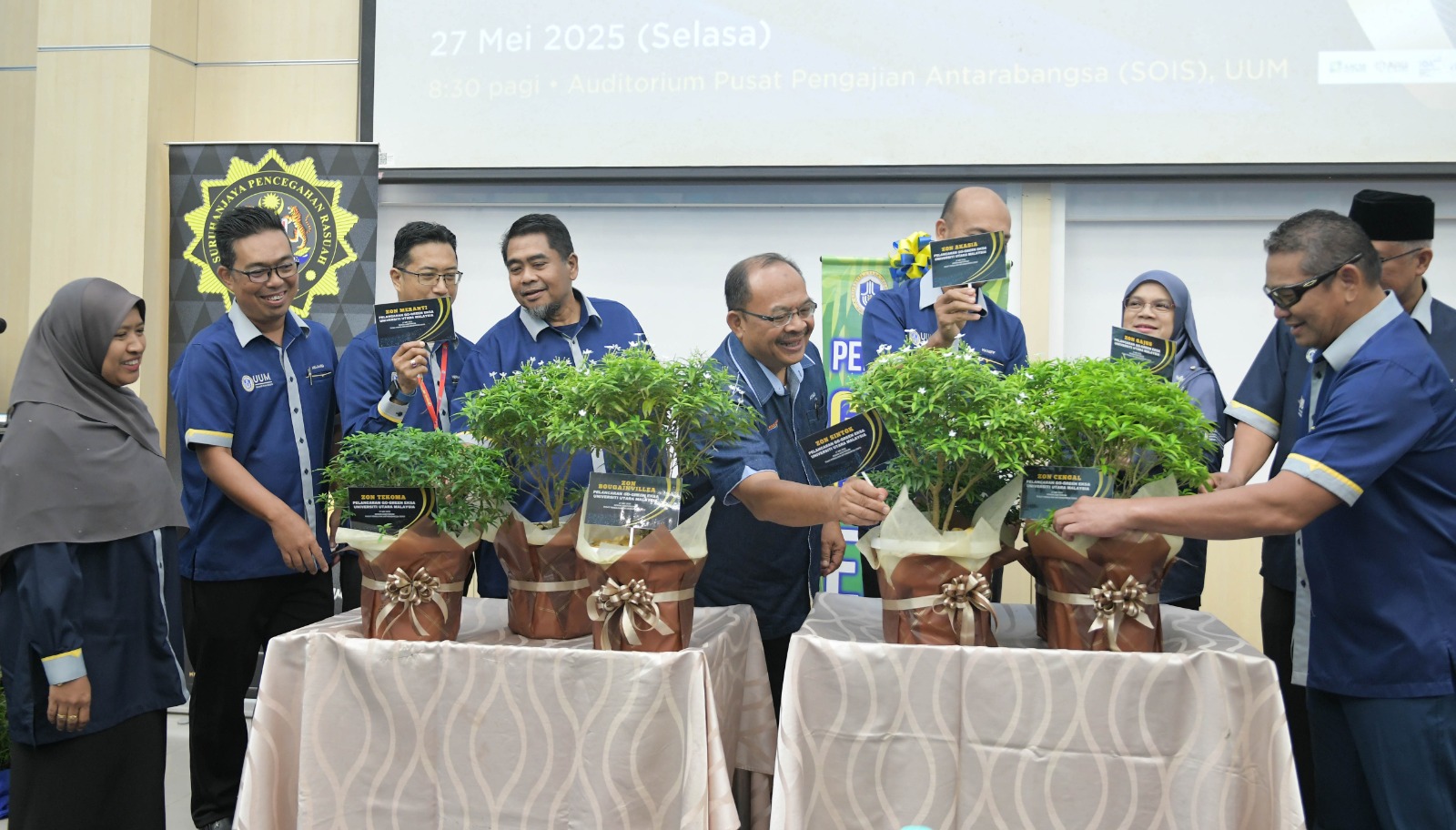 Majlis Pelancaran Go Green EKSA UUM, Anugerah Sudut EKSA Terbaik dan ...