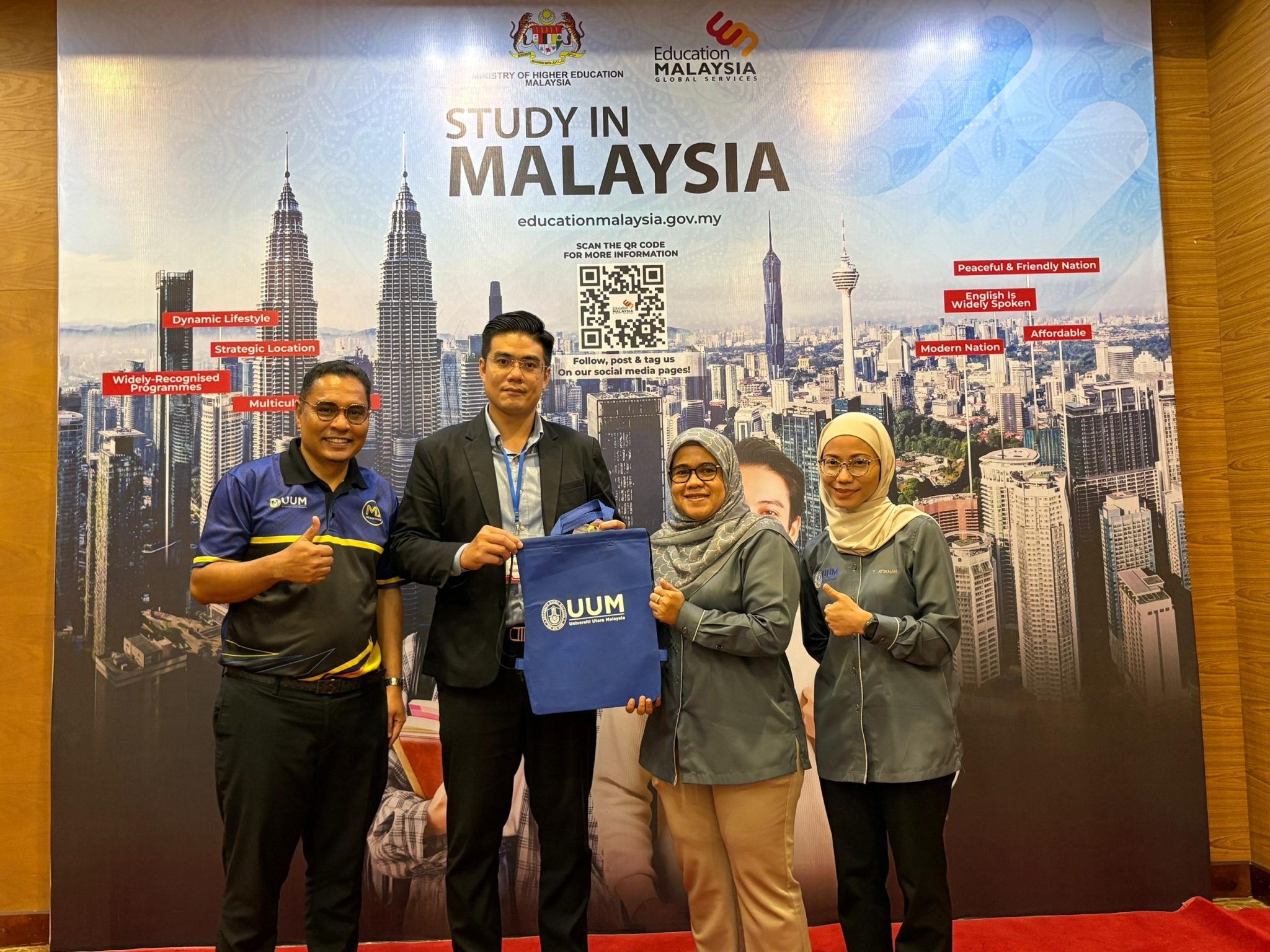 UUM Expands Regional Reach at “Study in Malaysia” Education Fair in ...