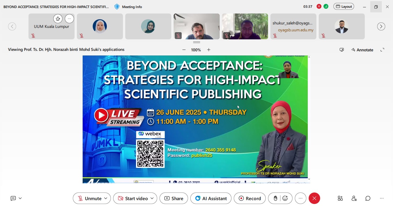 UUMKL ignites research excellence with inspiring publishing masterclass ...