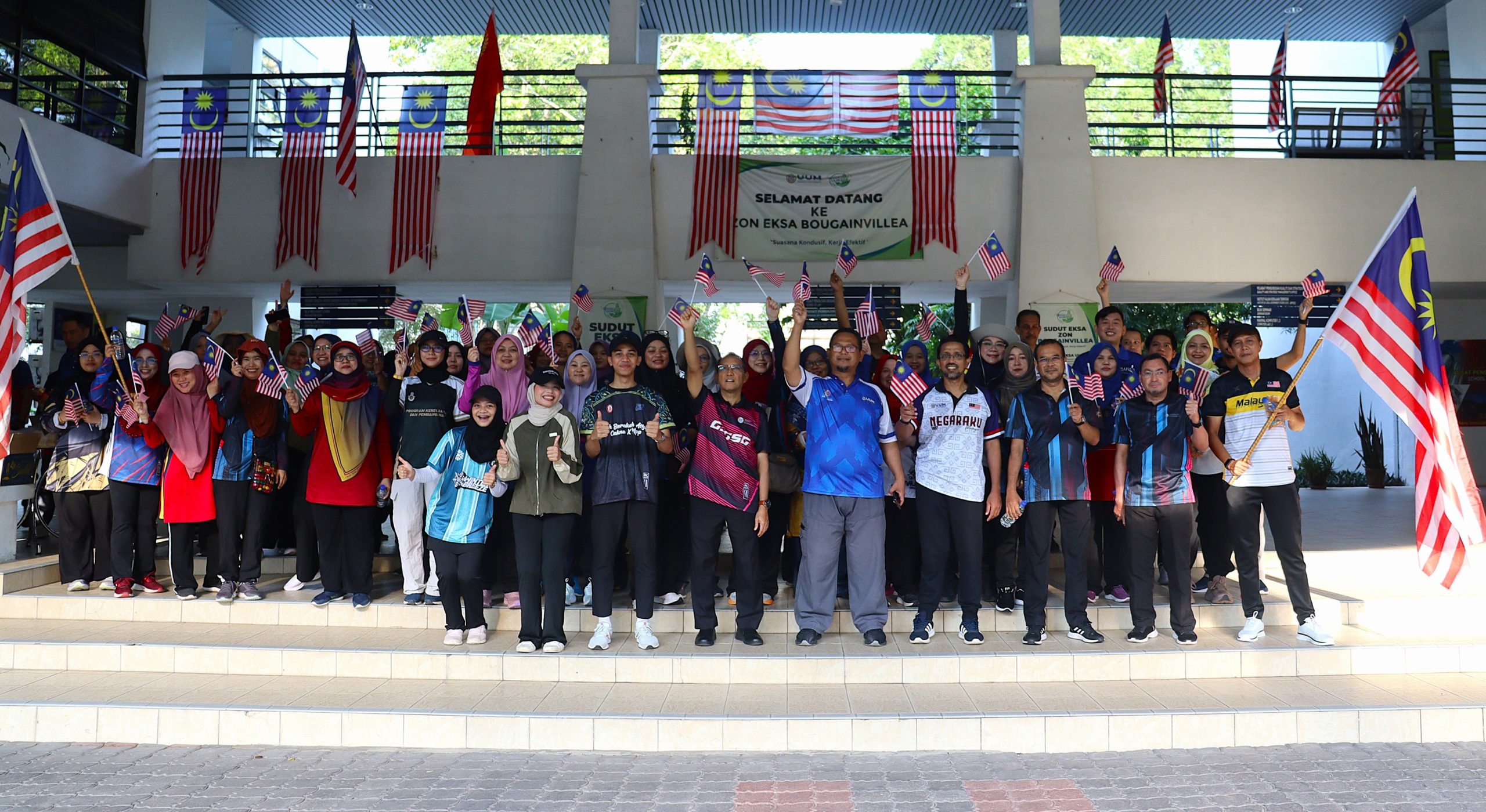 Langkah Jiwa Merdeka semarakkan patriotisme warga UUM COLGIS – UUM TODAY