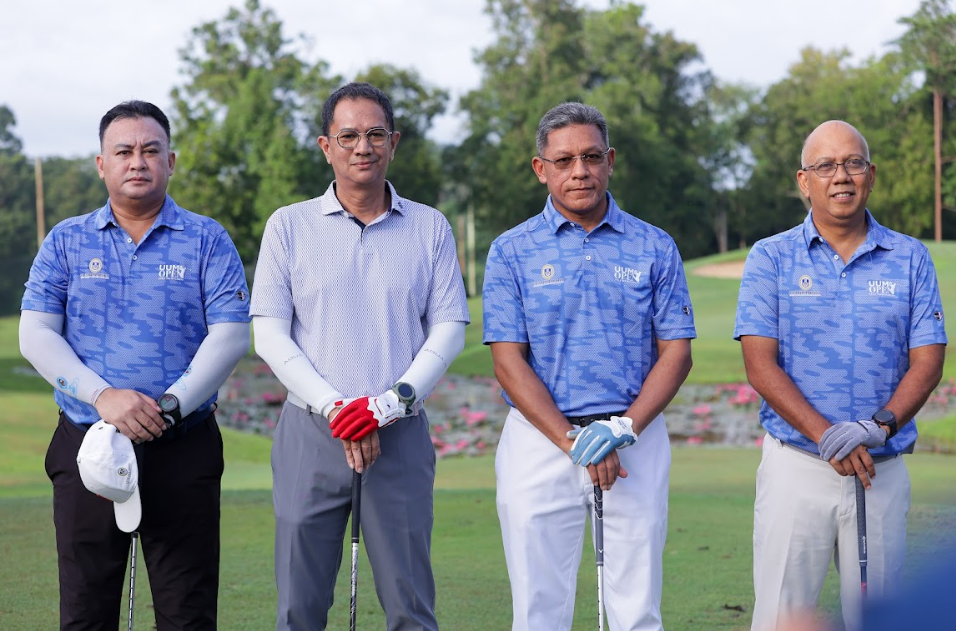 HRH Tuanku Raja Muda of Kedah Officiates the UUM Open Golf Tournament ...