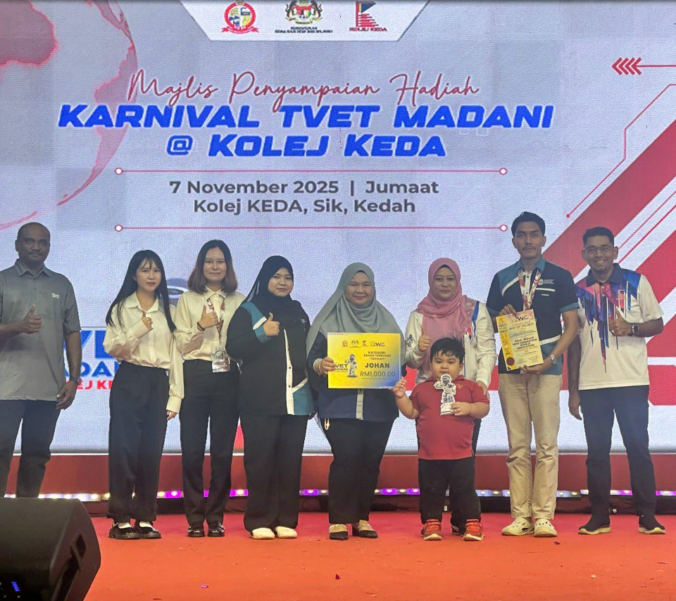 Produk kajian pelajar tahun akhir STML raih juara di Karnival TVET ...