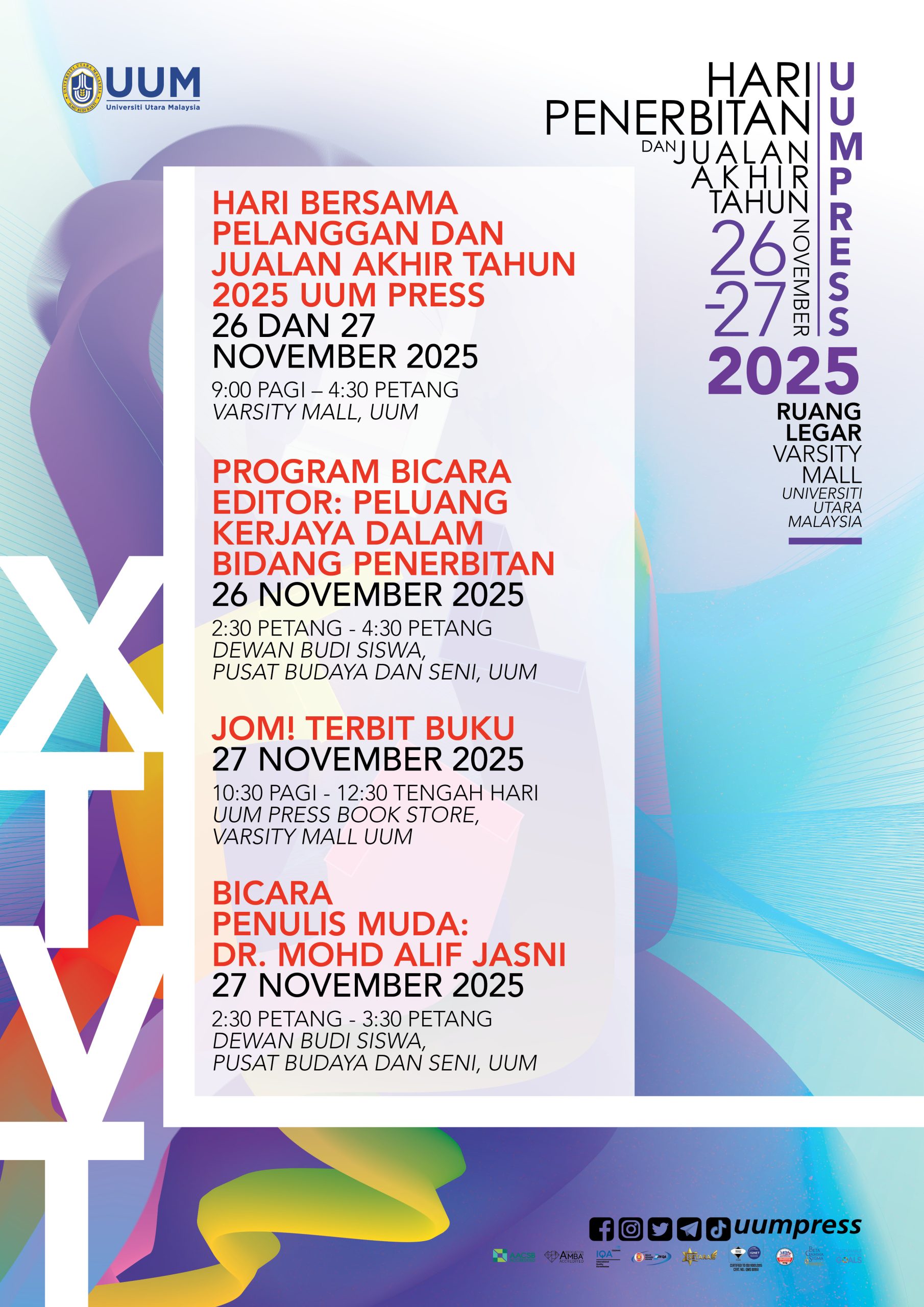 UUM Press anjur Hari Penerbitan dan Jualan Akhir Tahun 2025 – UUM TODAY