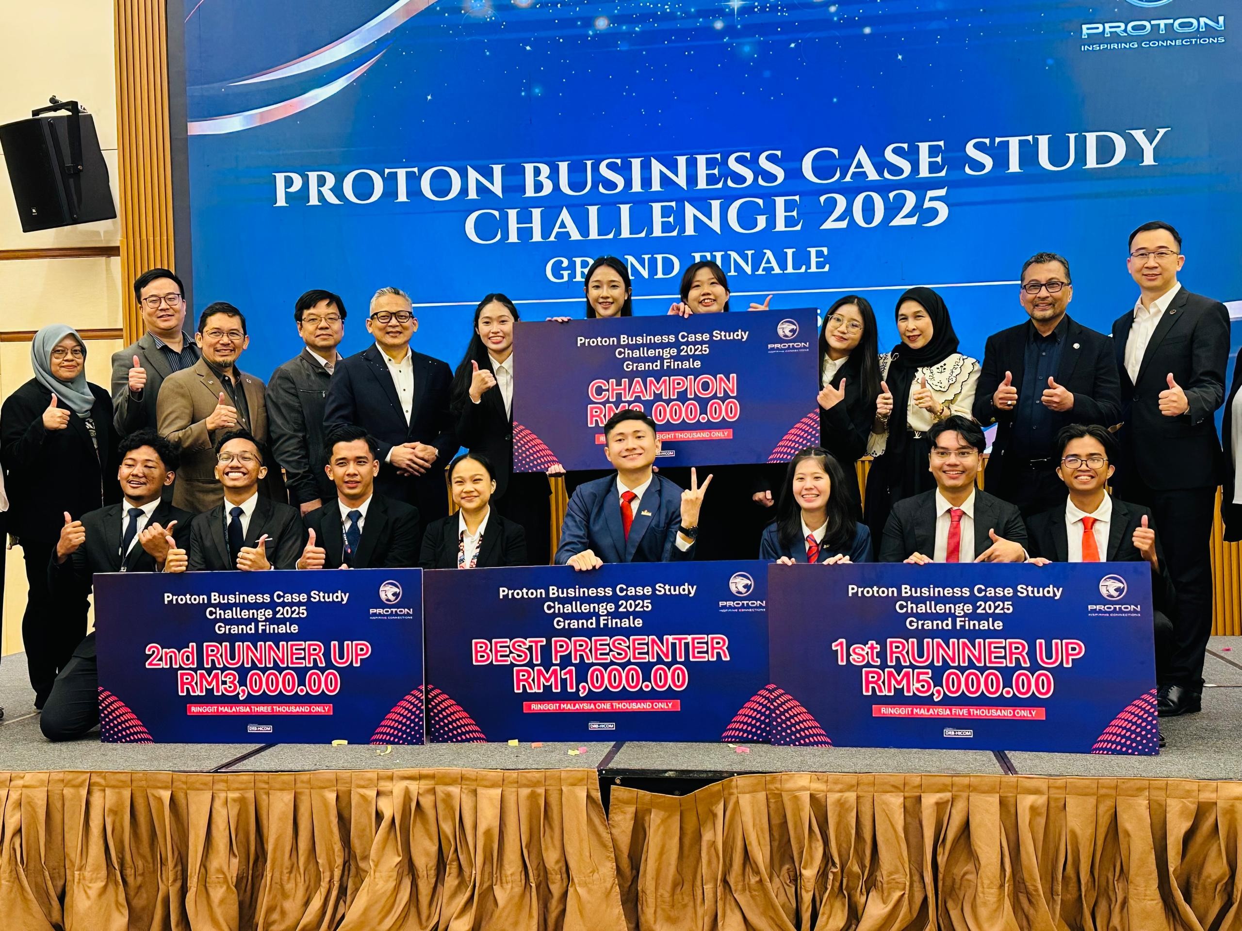 UUM juara Grand Finale Proton Business Case Study Challenge, bawa ...