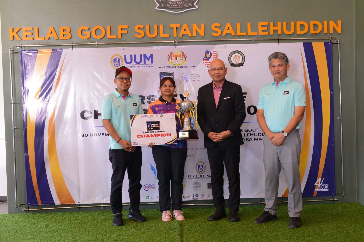 UiTM johan kategori Gross Varsity Golf Tournament 2025 – UUM TODAY
