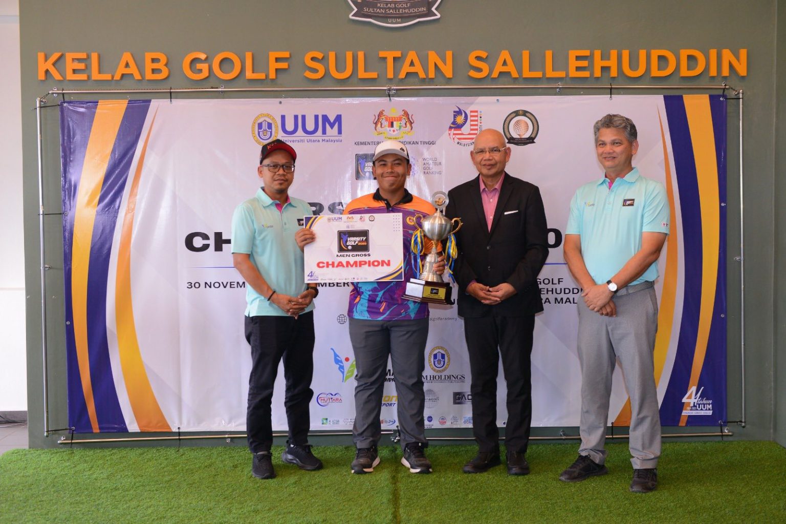 UiTM johan kategori Gross Varsity Golf Tournament 2025 – UUM TODAY