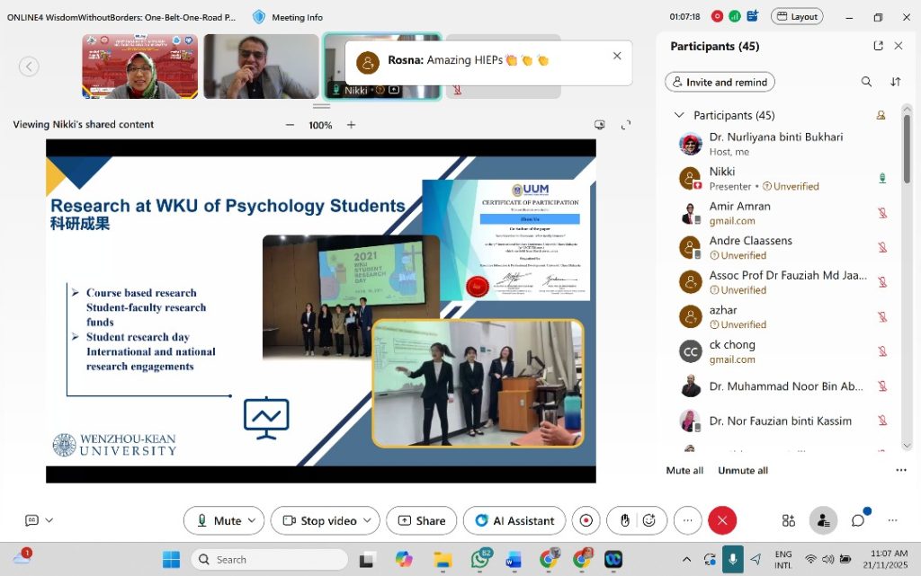 7 Days of Wisdom Without Borders Highlights (Day #1) – UUM TODAY